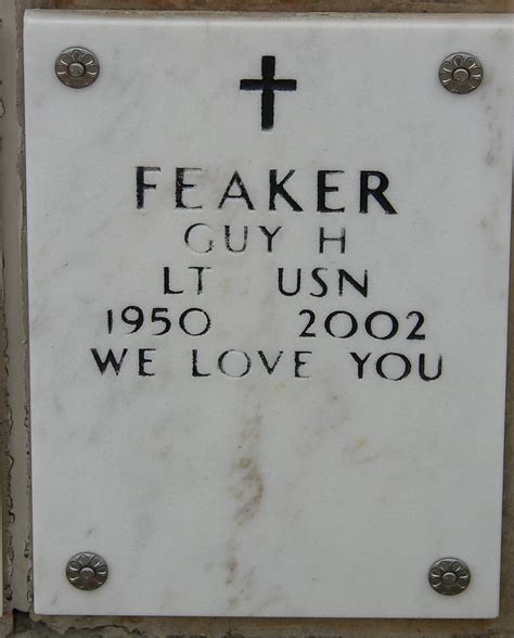 Dr Guy Howard Feaker 1950 2002 Find A Grave Memorial