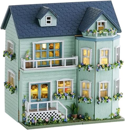 Diy Miniature House Kit Cuteroom Wooden Dollhouse Kit Mini