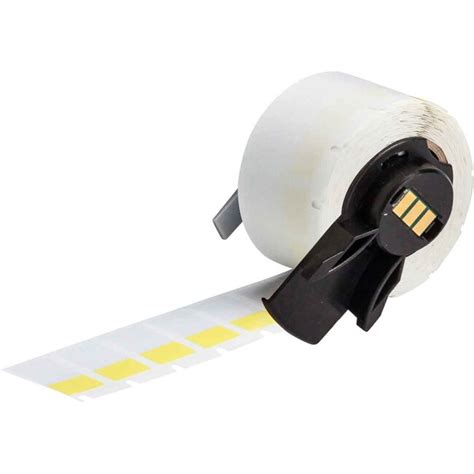 Brady Self Laminating Yellow Vinyl Wrap Around Wire And Cable Label
