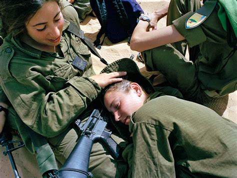 Women Of The Israeli Army Maxim