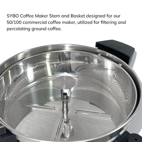 Sybo Inner Parts For Commercial Coffee Maker 50 100 Cups Sybo Kitchen