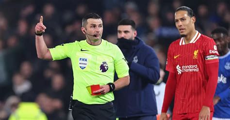 Premier League Release Statement Over Michael Oliver Four Liverpool And