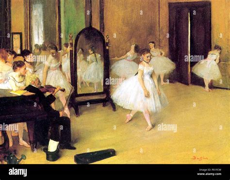 French Classe De Danse The Dancing Class Circa 1870 28 Edgar Degas