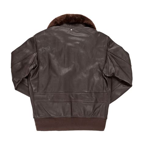 Cockpit Usa G 1 Flight Jacket With Removable Collar Long Usa Made
