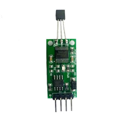 ds18b20 modbus rtu rs485 rs232 ttl usb uart digital temperature sensor