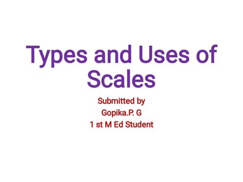 Type And Uses Of Attitude Scales Pdf