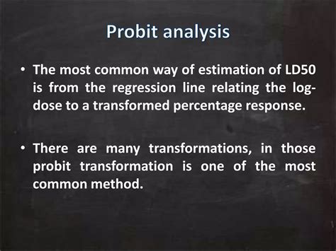 Probit Analysis Pptx