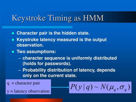 Ppt Key Stroke Timing And Timing Attack On Ssh Powerpoint Presentation Id5321914