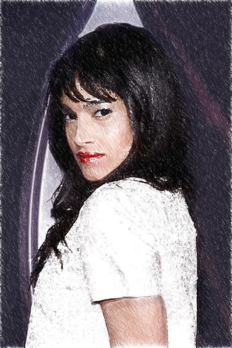 Sofia Boutella Digital Art By Vittore Wassel Fine Art America