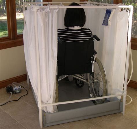 Liteshower Wheelchair Accessible Portable Shower Stall Standard Model