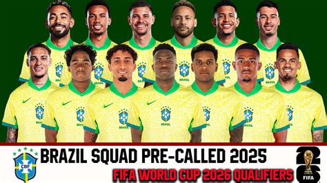 Brazil Soccer Squad 2025