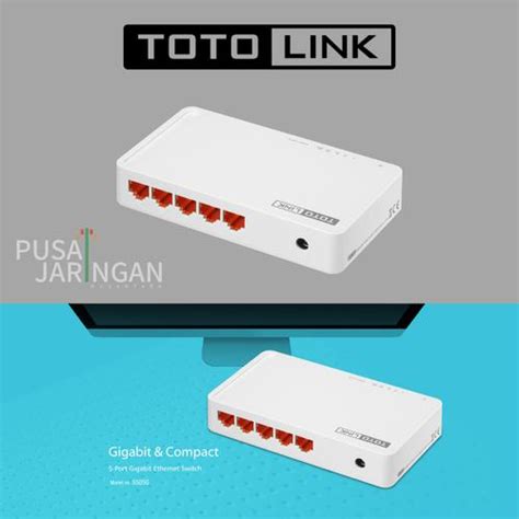 Jual Totolink S505g 5 Port Gigabit Desktop Switch Jakarta Pusat