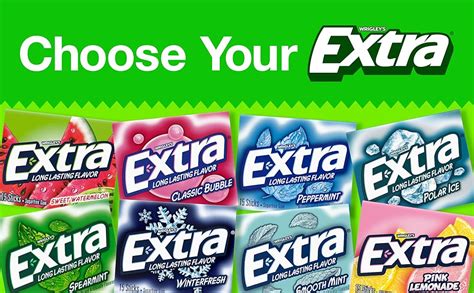 Extra Pink Lemonade Gum Sugar Free Chewing Gum Bulk 10