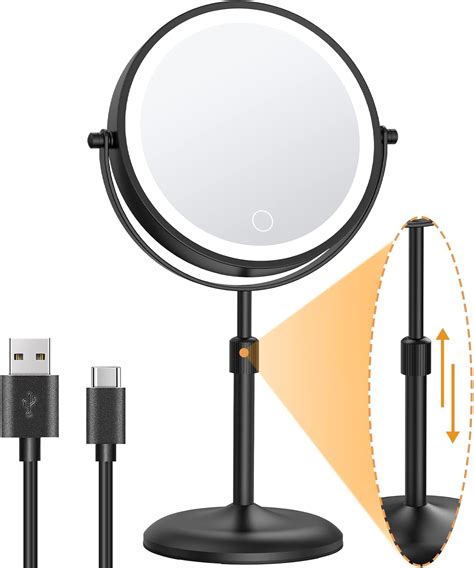 Gospire Lighted Makeup Mirror With Magnification 10x 3