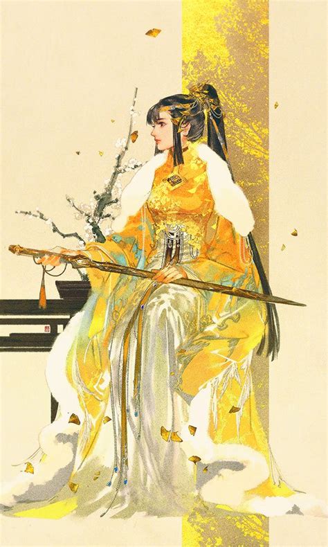 By 伊吹五月 Character Art Chinese Art Girl Illustration Art
