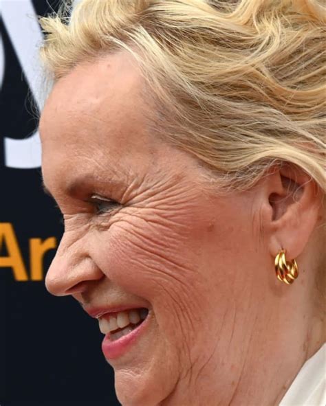 Abba Singer Agnetha Faltskog Cuts A Very Youthful Figure As She Arrives