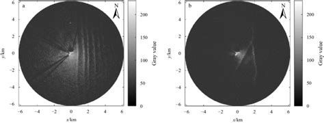 Two X Band Marine Radar Images Obtained During The Experiment The Download Scientific Diagram