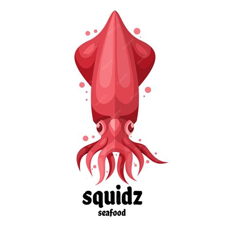 Premium Vector Squid Mascot Logo