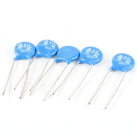 Uxcell 5 Pcs Radial Lead Voltage Dependent Resistor Ac 230v S10k230