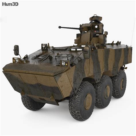 Vbtp Mr Guarani Veículo Blindado De Transporte De Pessoal Modelo 3d