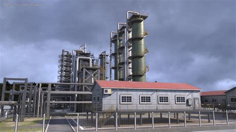 3d Fuel Refinery Model Turbosquid 2313986