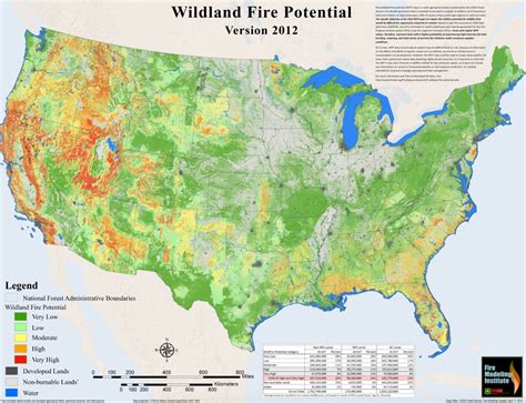 Wildland Fire Potential In The Lower 48 States Wildfire Today