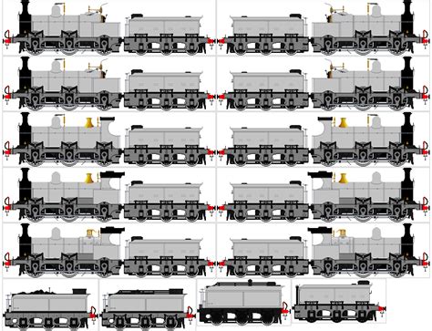 Midland Railway 480 And 700 Class Sprite Base By Scribbleunknown450 On