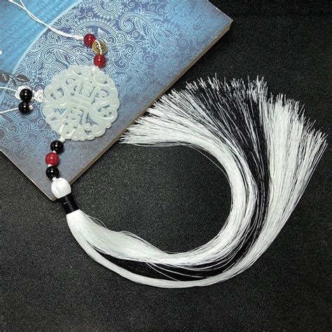 Chinese Antique Waist Pendant Pressed Lapel Fan Accessories Palace Polyester Forbidden Step