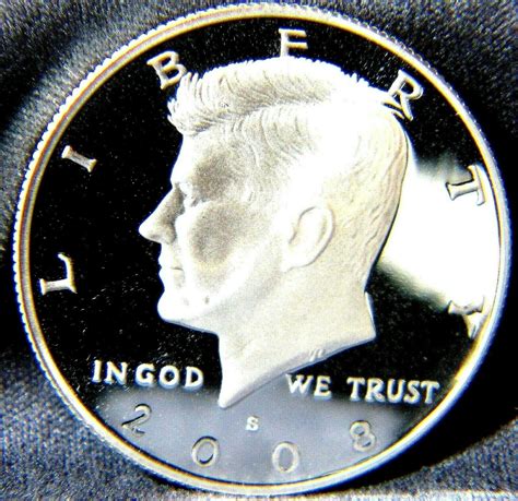 2008 S Dcam 90 Silver Proof Kennedy Half Dollar 3874974399