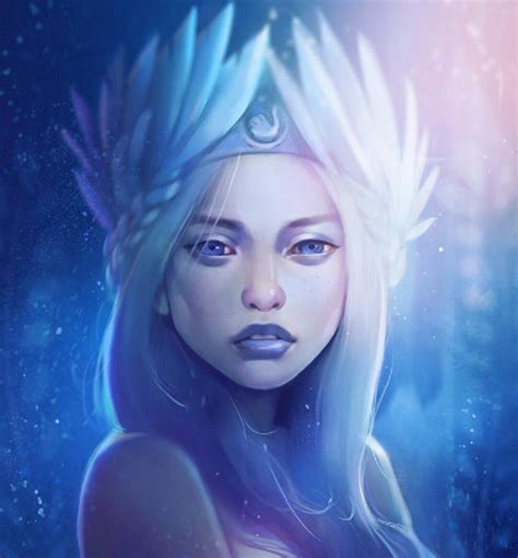 Sexy Aquatic Nymph Queen Spirit Companion Direct Binding Etsy