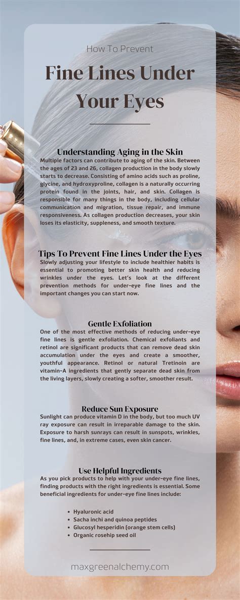 How To Prevent Fine Lines Under Your Eyes