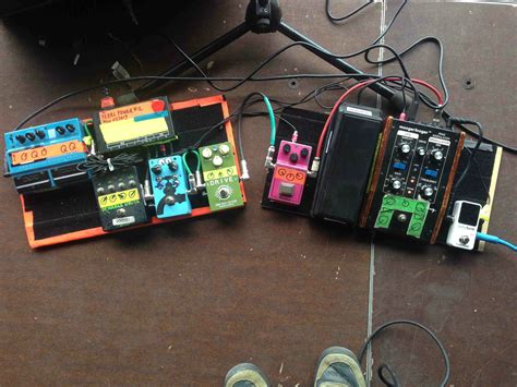 Lee Ranaldos Effects Pedals Equipboard