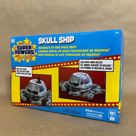 Super Powers Brainiac Skull Ship R Actionfigures