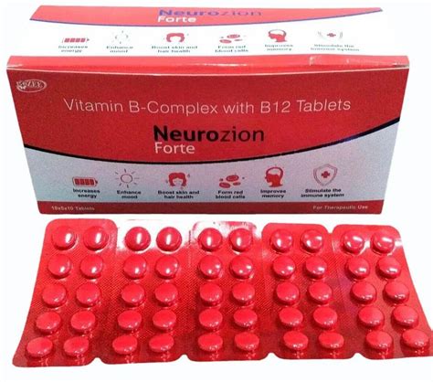 Vitamin B Complex With B12 Tablets At ₹ 45strip Bhopal Id