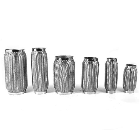 Car Truck Stainless Steel Flexible Systems Silencer Small Engine Auto