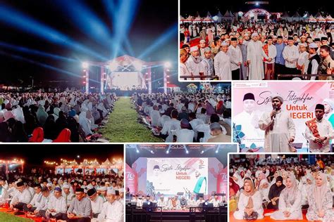 Menggema Di Lapangan Kembar Boroko Sejuta Istighfar Untuk Negeri Dalam Peringatan Hut Ri