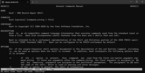 Ways To Access Bash Documentation
