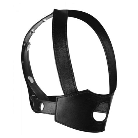 Master Series Face Fuk Ii Dildo Face Harness Black Simply Pleasure