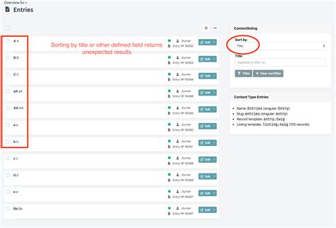 Unexpected Results On Contenttype Sorting Issue 1190 Bolt Core GitHub