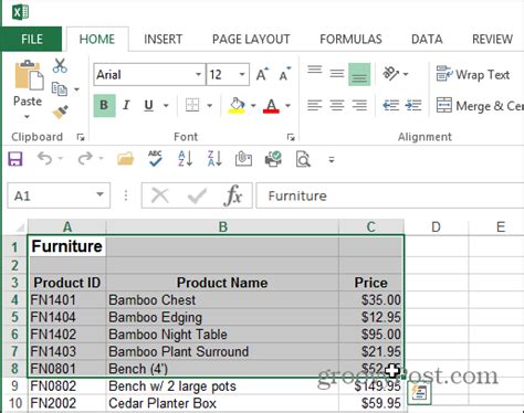 How To Print Only A Selected Area Of An Excel Spreadsheet