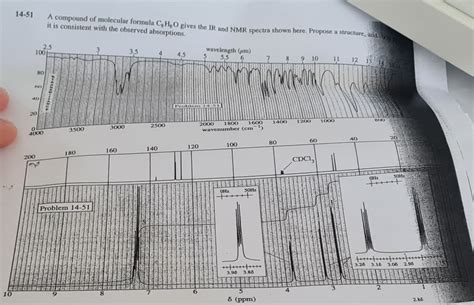 Solved 14 51a Compound Of Molecular Formula C8h8o ﻿gives The