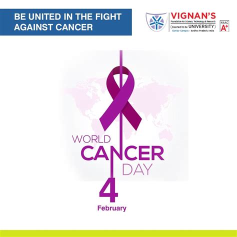 vignan s university on linkedin awarness worldcancerday2023 vignan