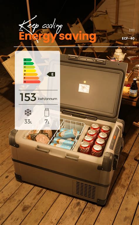 Car Refrigerator Fridge Freezer Wancool Compressor 40l 12v Ac Dc Office Nosocomium Bachelor