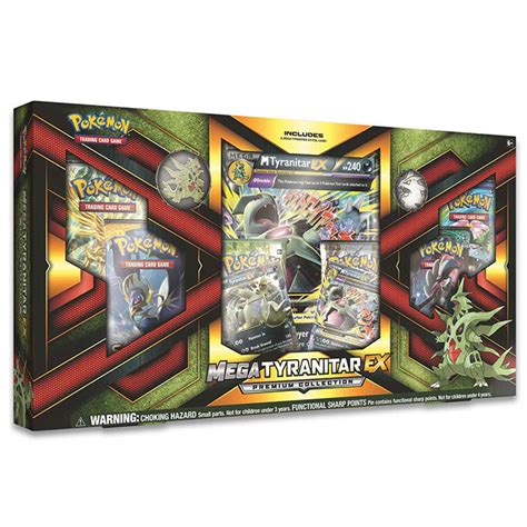 Pokemon Mega Tyranitar Ex Premium Collection Box