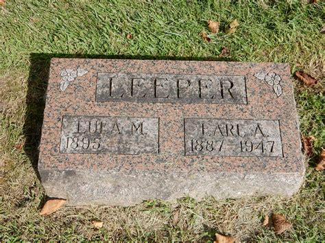 Earl Andrew Leeper 1887 1947 Find A Grave Memorial