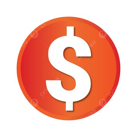 Red Dollar Sign Icon
