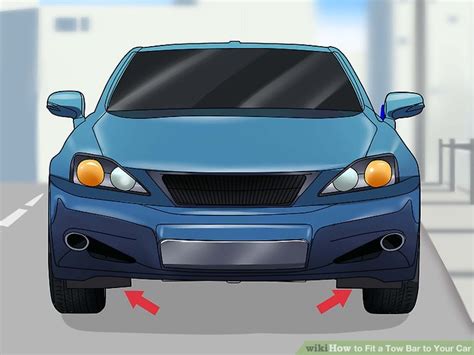 How To Fit A Tow Bar To Your Car 13 Steps With Pictures