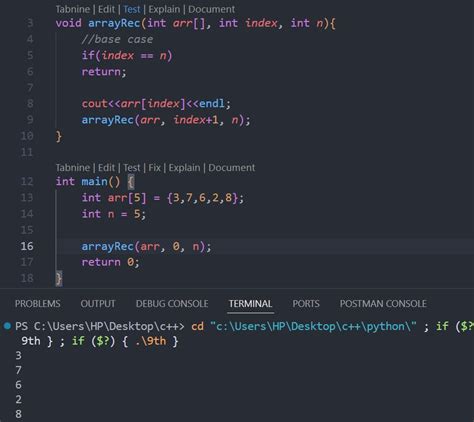 Dsa Recursion Arrayproblems Codingjourney Learninginpublic
