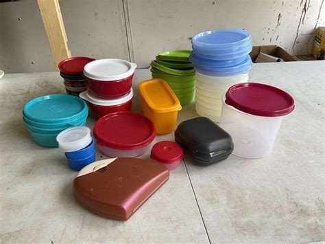 Tupperware Mini Containers Legacy Auction Company