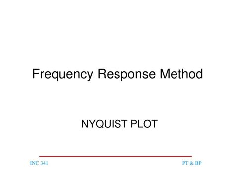 Presentation On Frequency Response Plot Nyquist Plot Control Engineering Powerpoint Slides